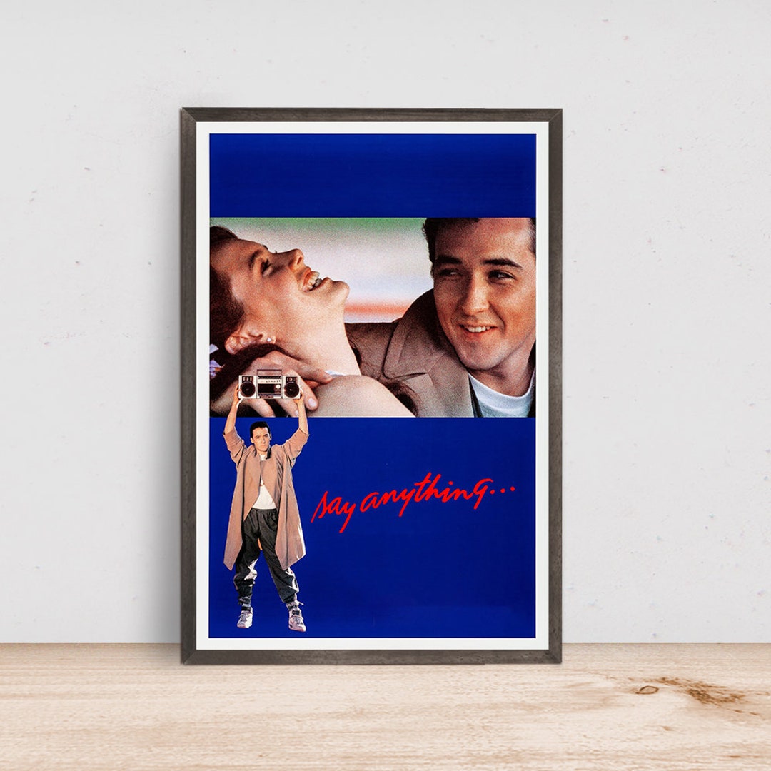 Say Anything Movie Poster, Room Decor, Home Decor, Art Poster for Gift ...