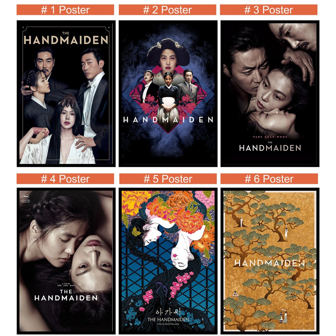 The Handmaiden Movie Poster Classic Film Room Decor, Home Decor, Art ...