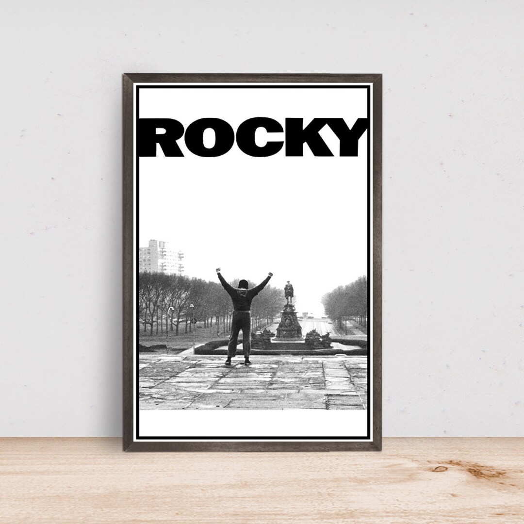 Rocky Movie Poster Room Decor Wall Art Canvas Fabric Print Poster Gift ...
