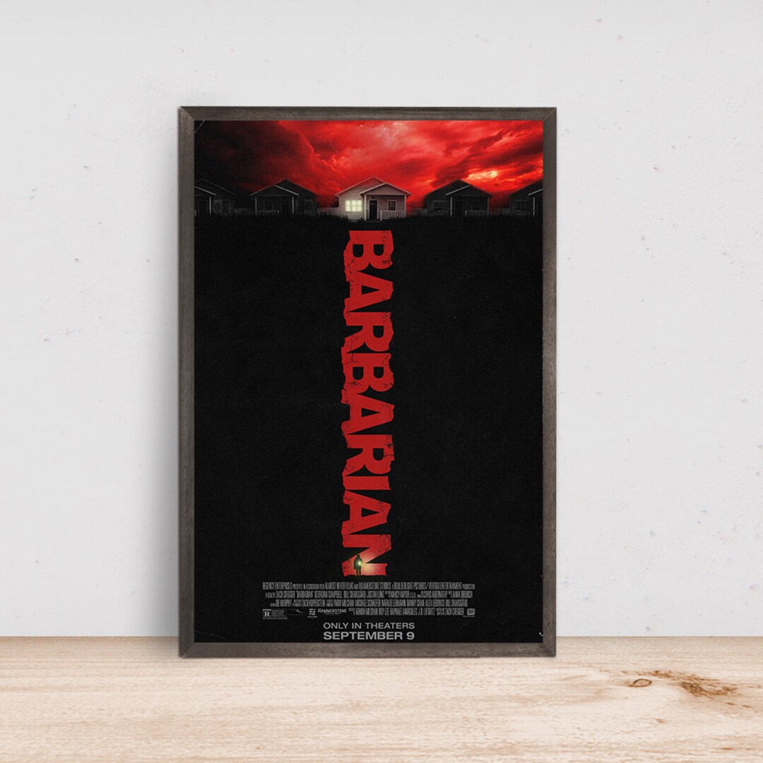 Barbarian Movie Poster, Room Decor, Home Decor, Art Poster for Gift - Etsy