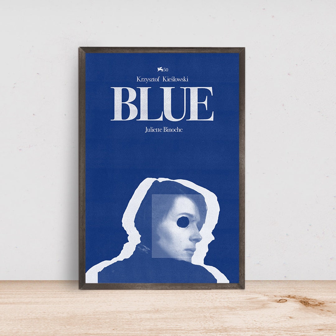 Three Colors Blue Movie Poster Room Decor Home Decor Art - Etsy