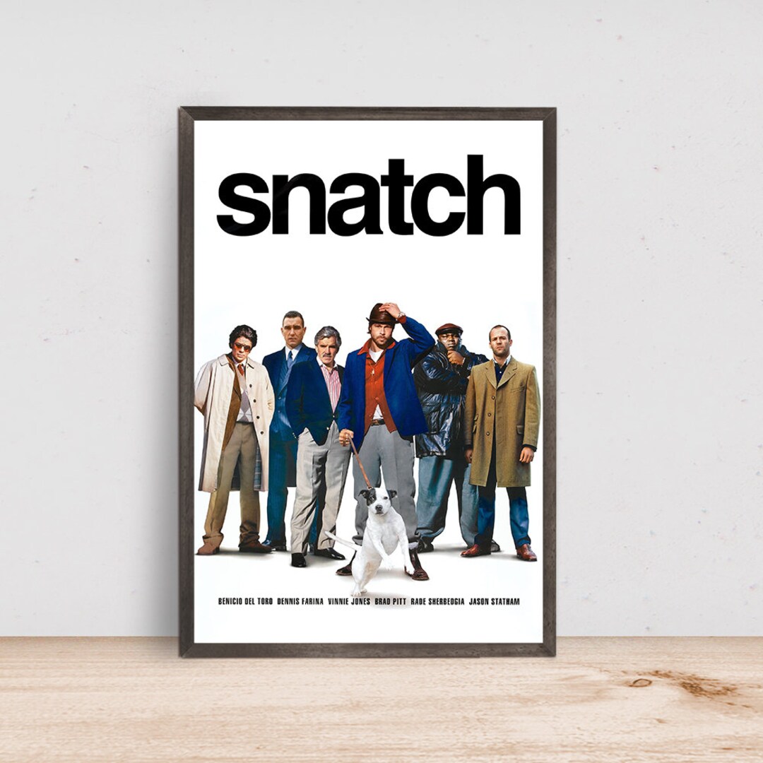 Snatch Movie Poster Home Decor Art Poster for Giftcustom - Etsy