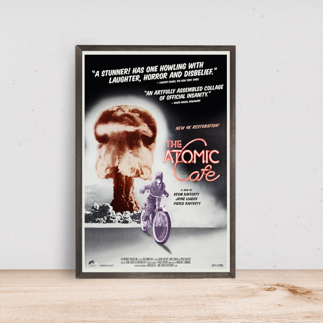 The Atomic Cafe Movie Poster, Room Decor, Home Decor, Art Poster for ...