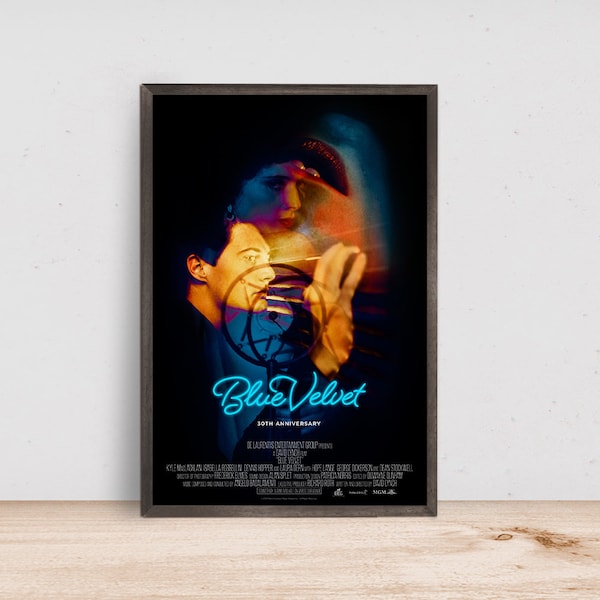 Blue Velvet Poster - Etsy