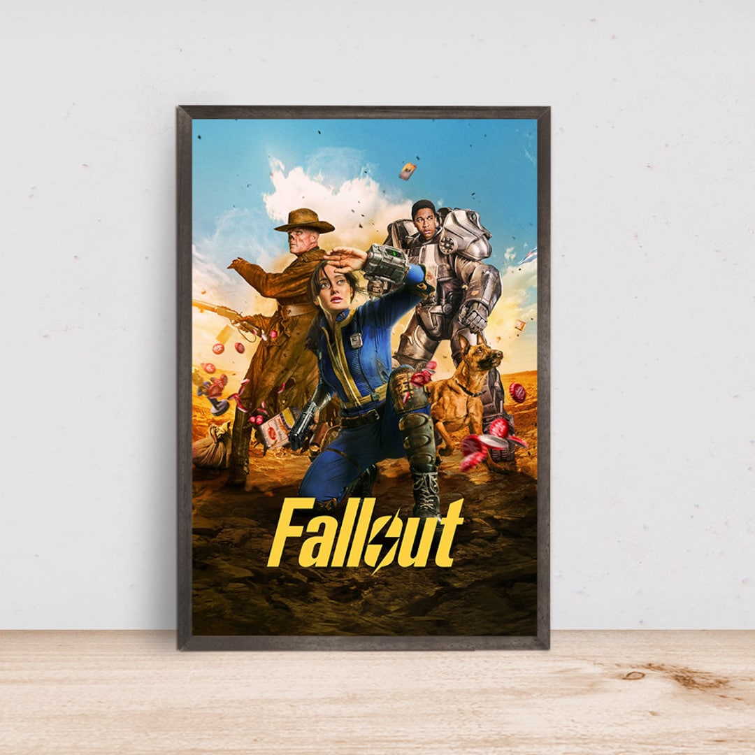 Fallout Movie Poster Room Decor Wall Art Canvas Fabric Print Poster ...