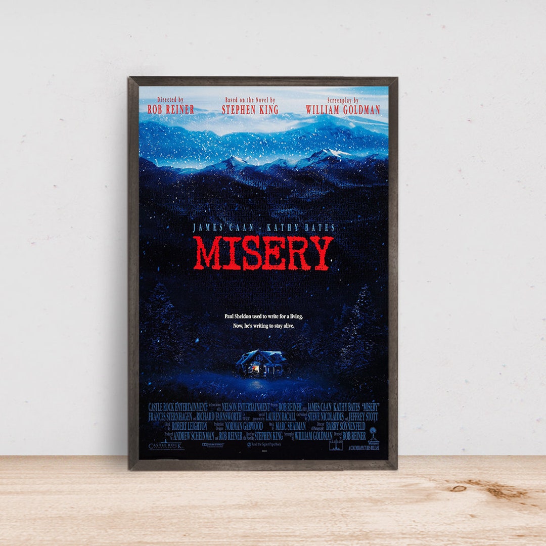 1990 Misery Movie Poster, Room Decor, Home Decor, Art Poster for Gift ...