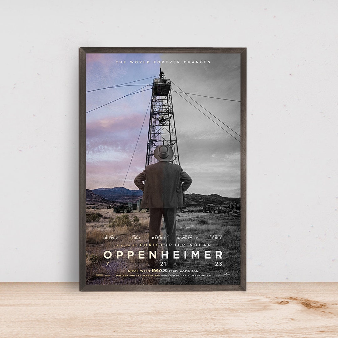 Oppenheimer Movie Poster Classic Film-poster Gift Room Decor Wall Art ...