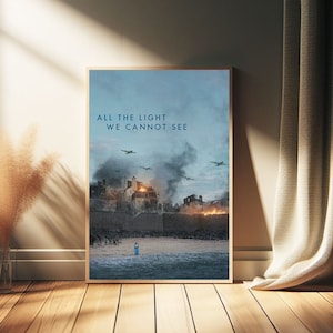 All the Light We Cannot See Movie Poster Room Decor Wall Art Canvas ...