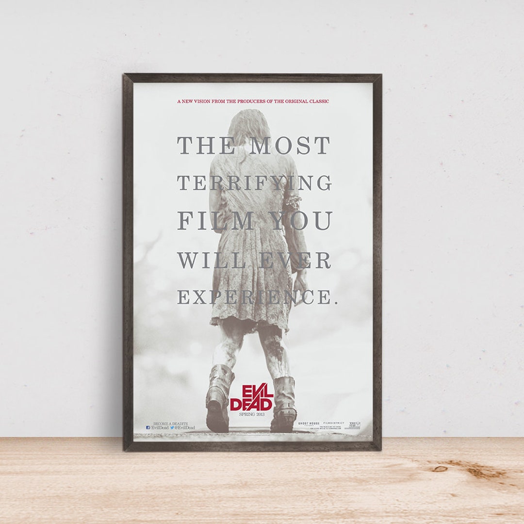 Evil Dead Movie Poster, Room Decor, Home Decor, Art Poster for Gift - Etsy