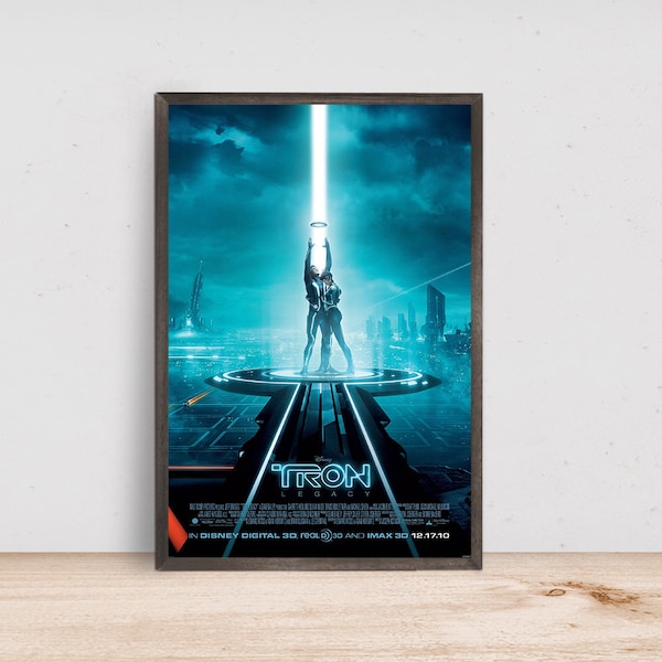 Tron Legacy Art Poster - Etsy