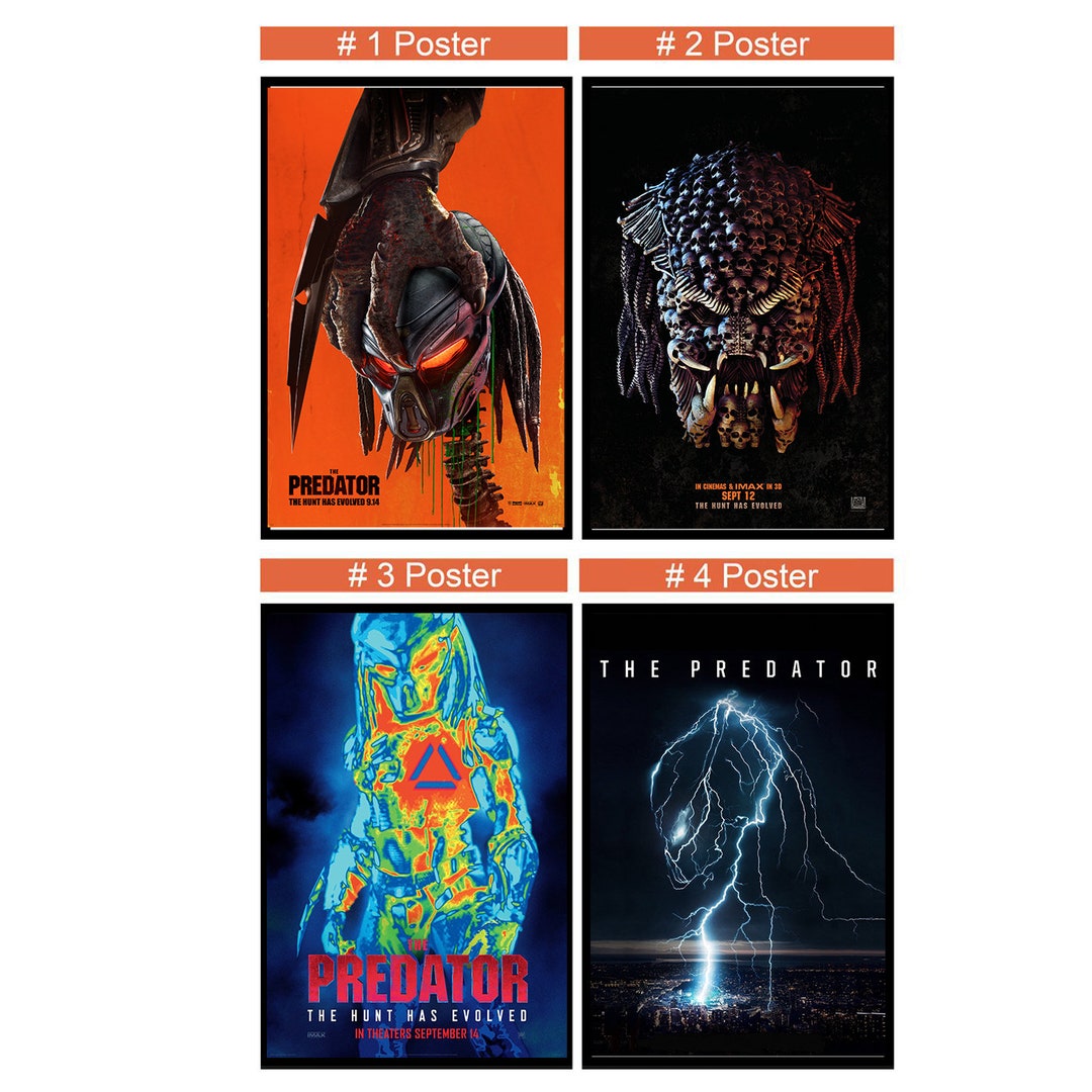 The Predator Movie Poster Classic Film-poster Gift Room Decor - Etsy