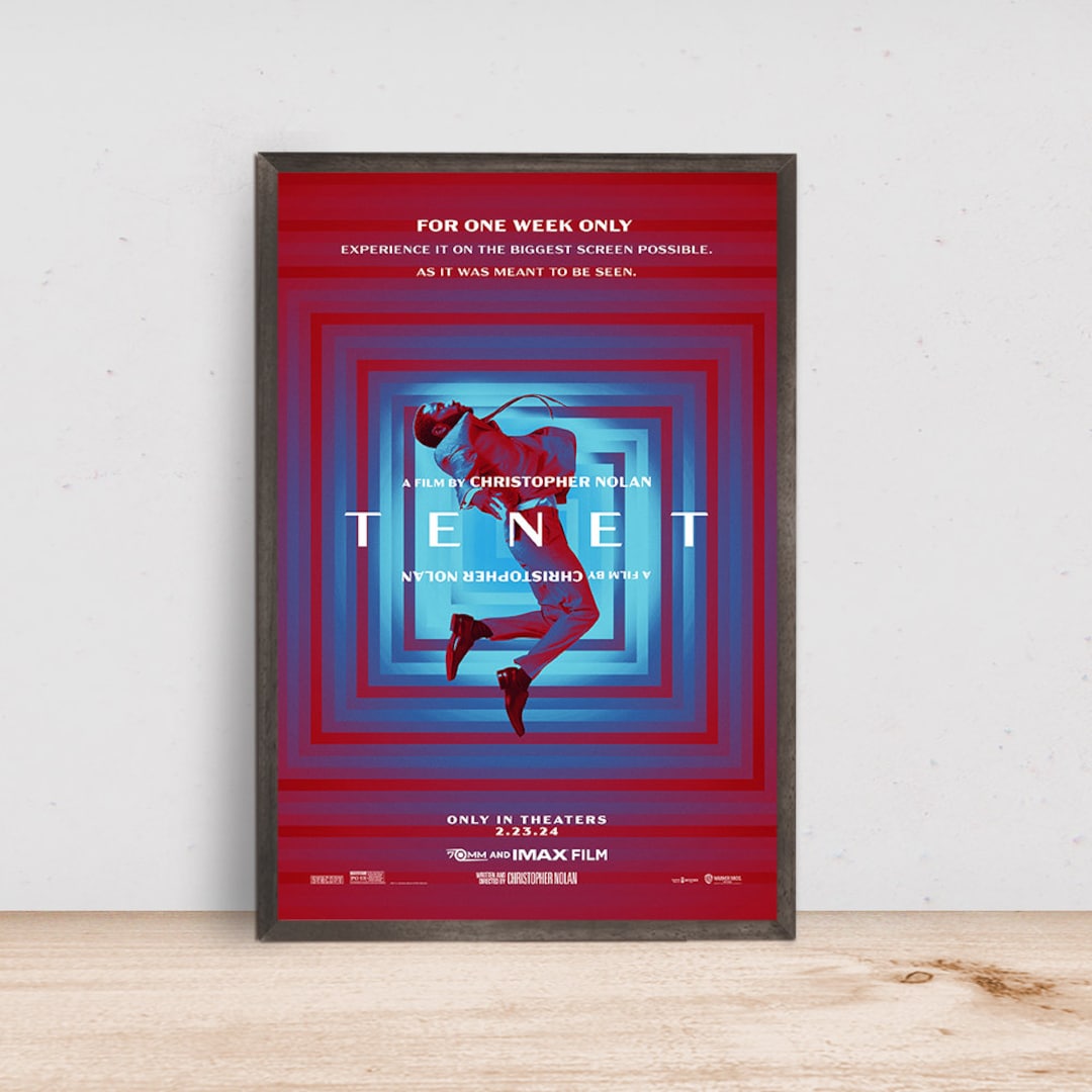 Tenet Movie Poster, Room Decor, Home Decor, Art Poster for Gift - Etsy