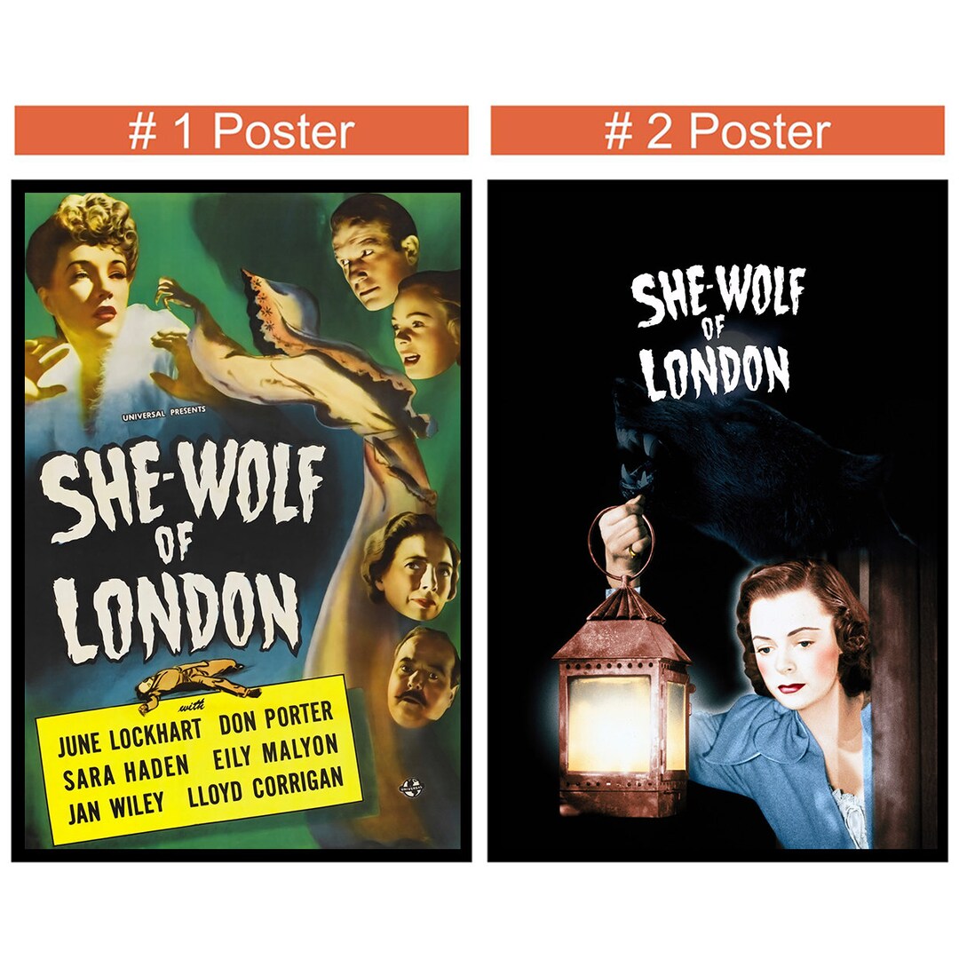 She-wolf of London Movie Poster Classic Film-poster Gift Room - Etsy