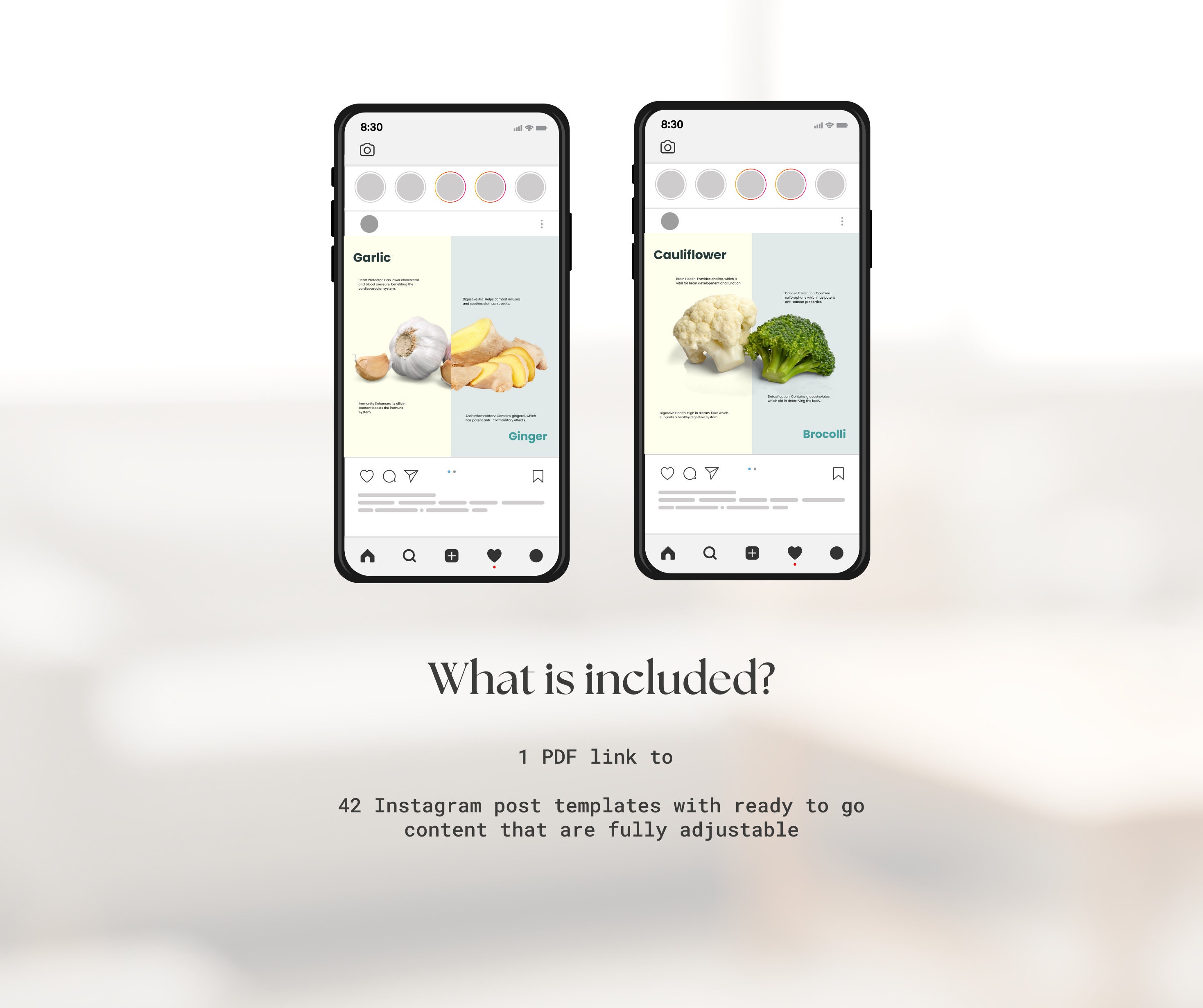 Ingredient Comparison Templates | Bloggers, Foodies, Fitness, Nutrition ...