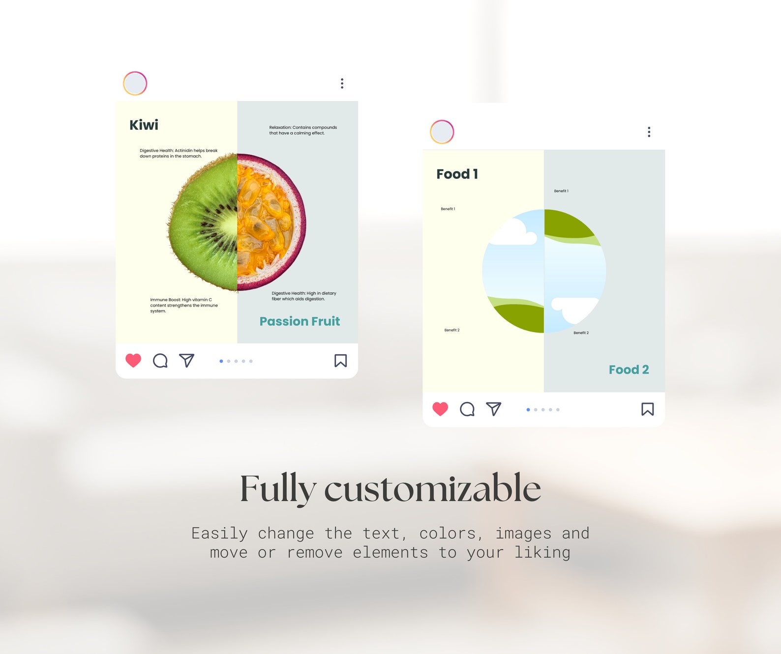 Ingredient Comparison Templates | Bloggers, Foodies, Fitness, Nutrition ...