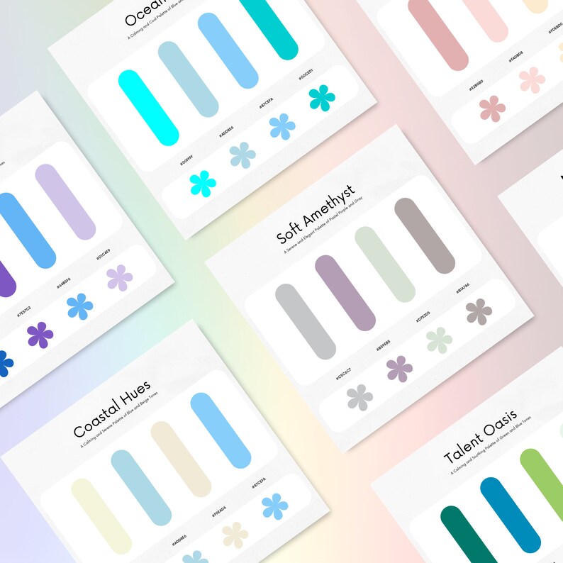 50 Color Palette Instagram Post Templates | Canva | Graphic Design ...