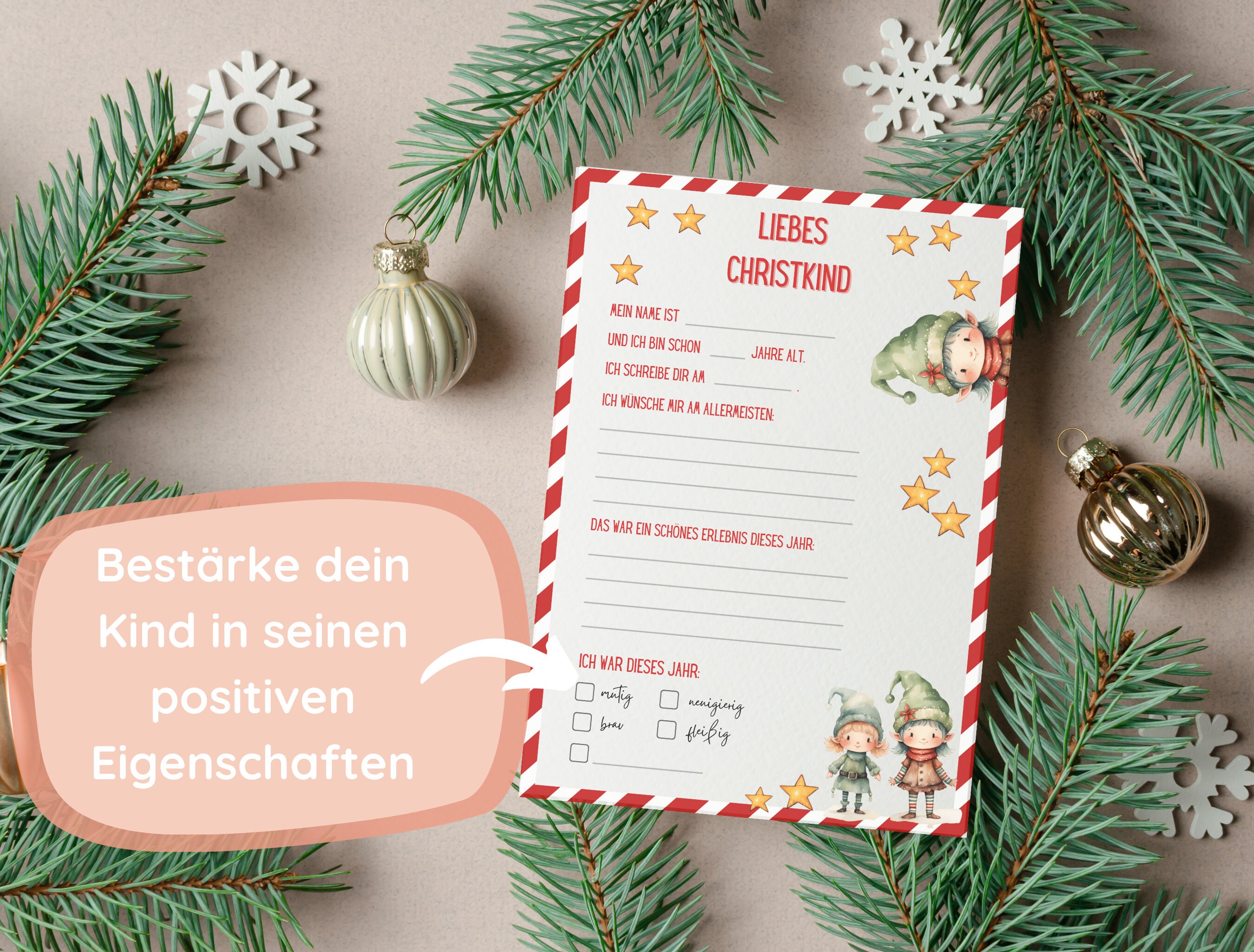 Brief Ans Christkind, Brief an Das Christkind, Brief an Den ...