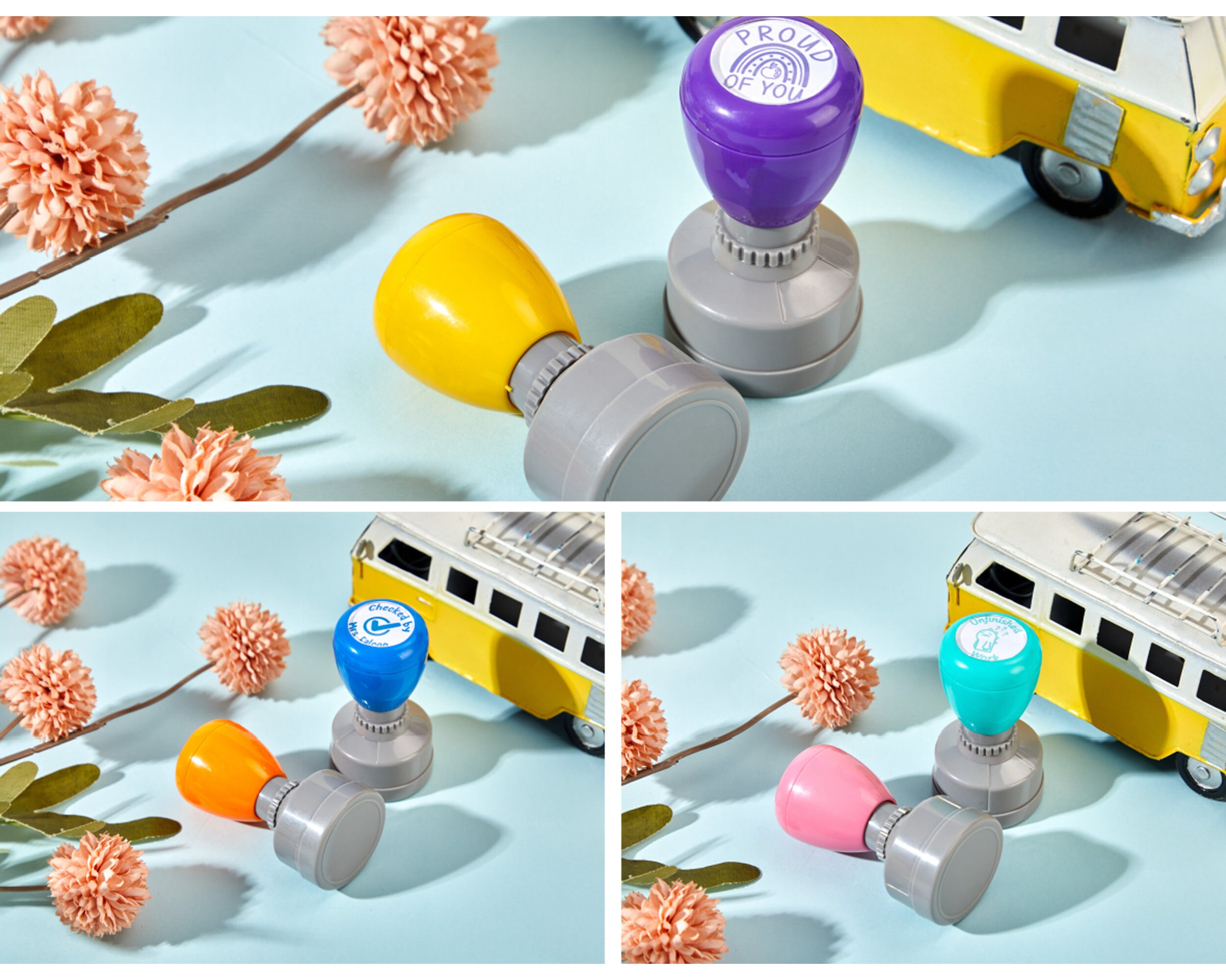 Custom Teacher Stamps Self Inking Stamp School Stamp - Etsy