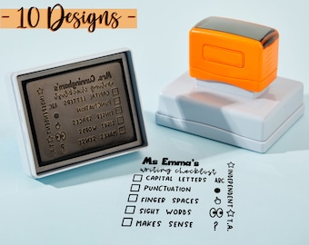 Personalized Stamps, Teacher Stamps, Address Stamps, Return Stamps ...
