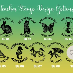 Custom Teacher Stamp Little Miss Stamps Selfinking Smart Cookie Stamp ...