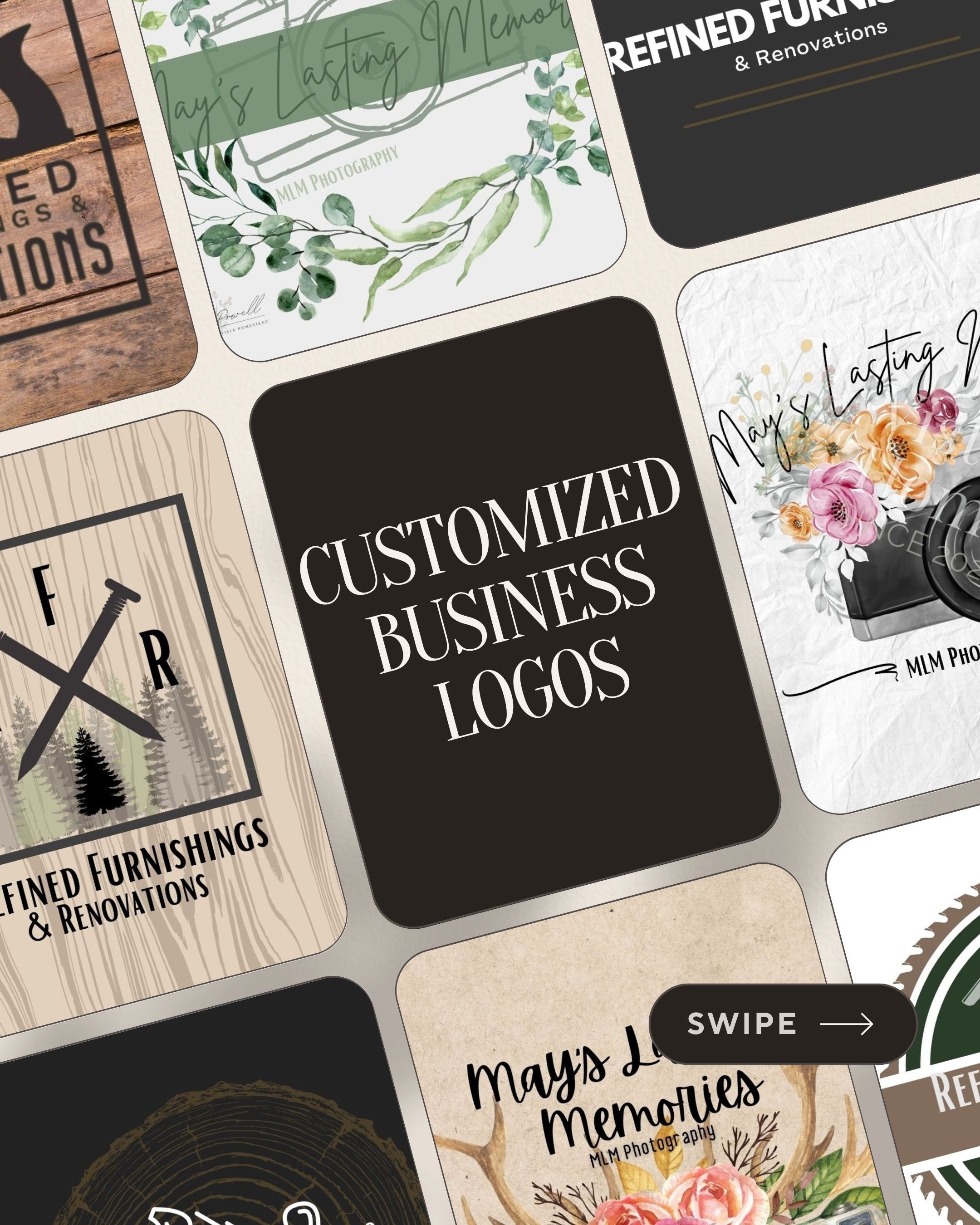 Personalized, Customizable, Business Logos - Etsy
