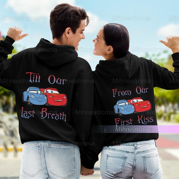 Lightning Mcqueen Couple Hoodie - Etsy