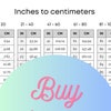 Inches to Centimeters Conversion Chart 1-100 Imperial to Metric Cheat ...