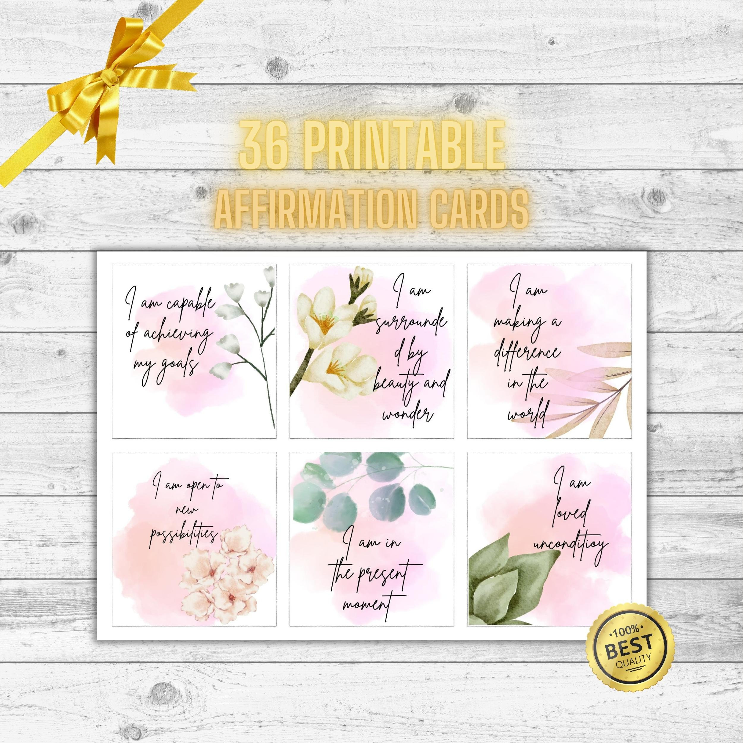 Affirmations for Self-love and Empowerment: 36 Powerful Affirmations - Etsy