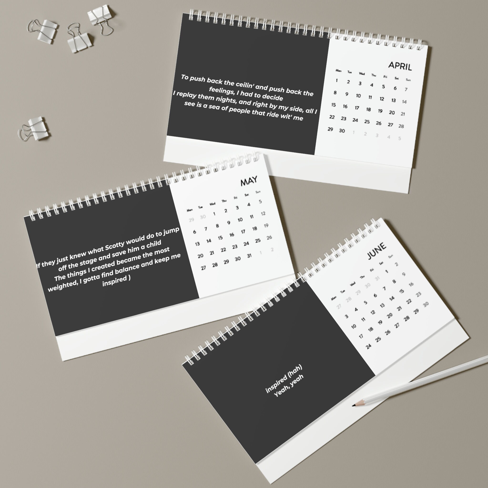 Utopia 2024 Travis Scott Calendar, Stunning Eye Imagery, Essential Home ...