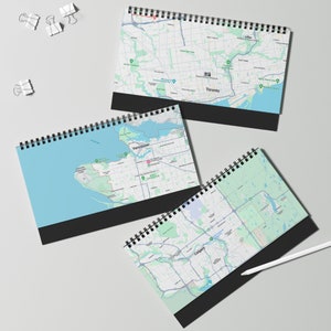 2024 Canadian Cities Calendar - Illustrated Map Cover, Monthly Wall ...