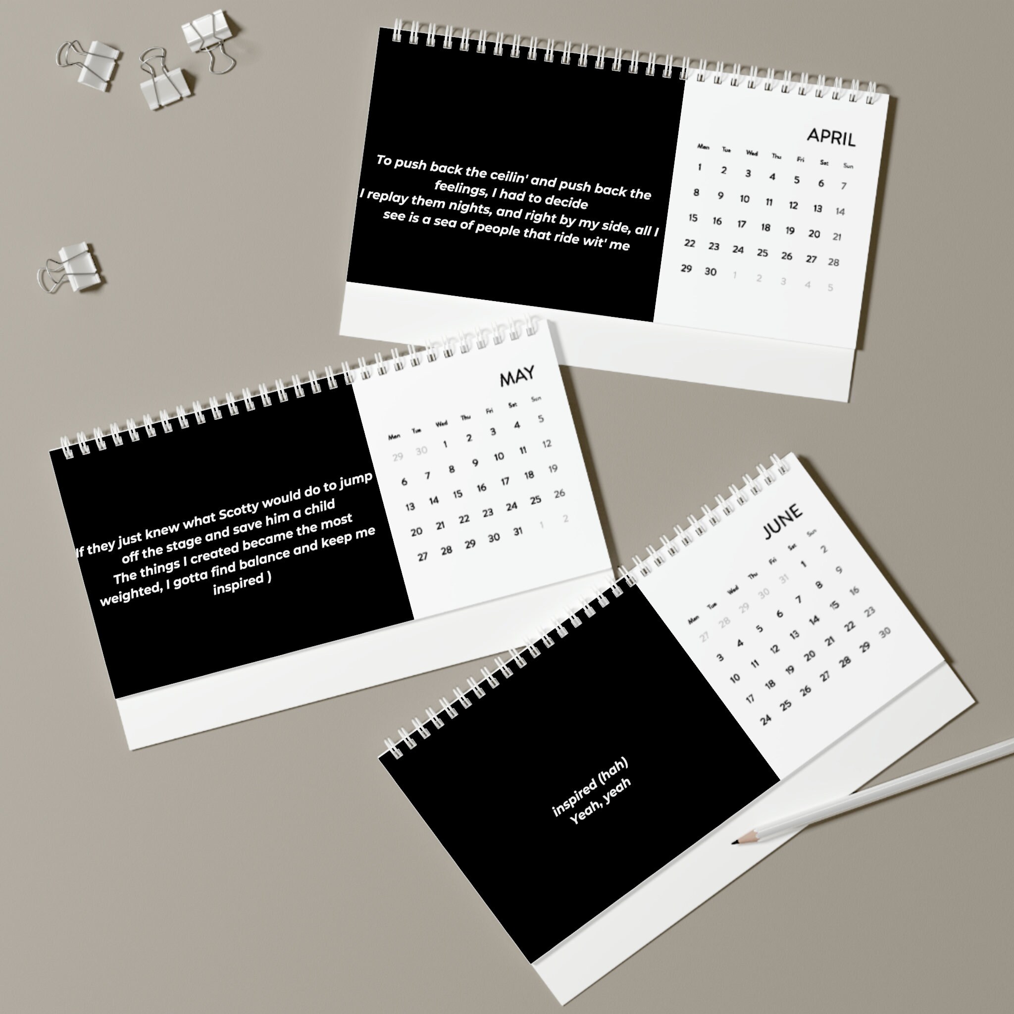 Utopia 2024 Travis Scott Calendar, Stunning Eye Imagery, Essential Home ...