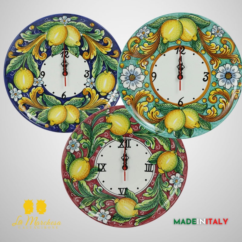 Ceramic Clock - Etsy