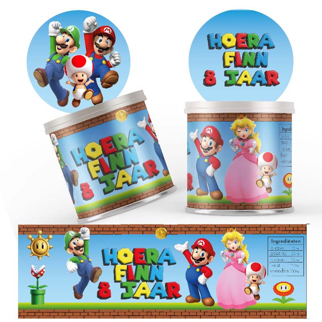 Pringles Wrap Super Mario - Etsy