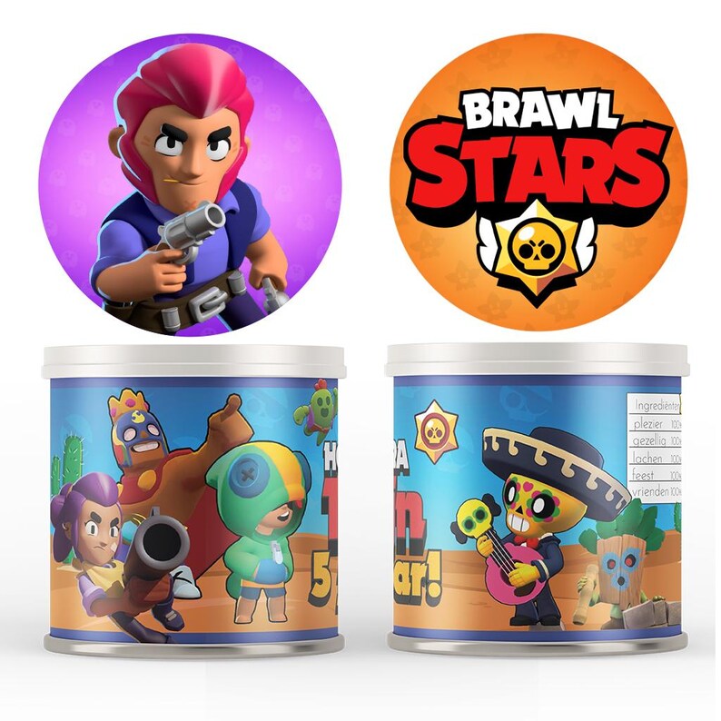 Brawl Stars Pringles Wrap Chips Treat Personalized Digital File ...