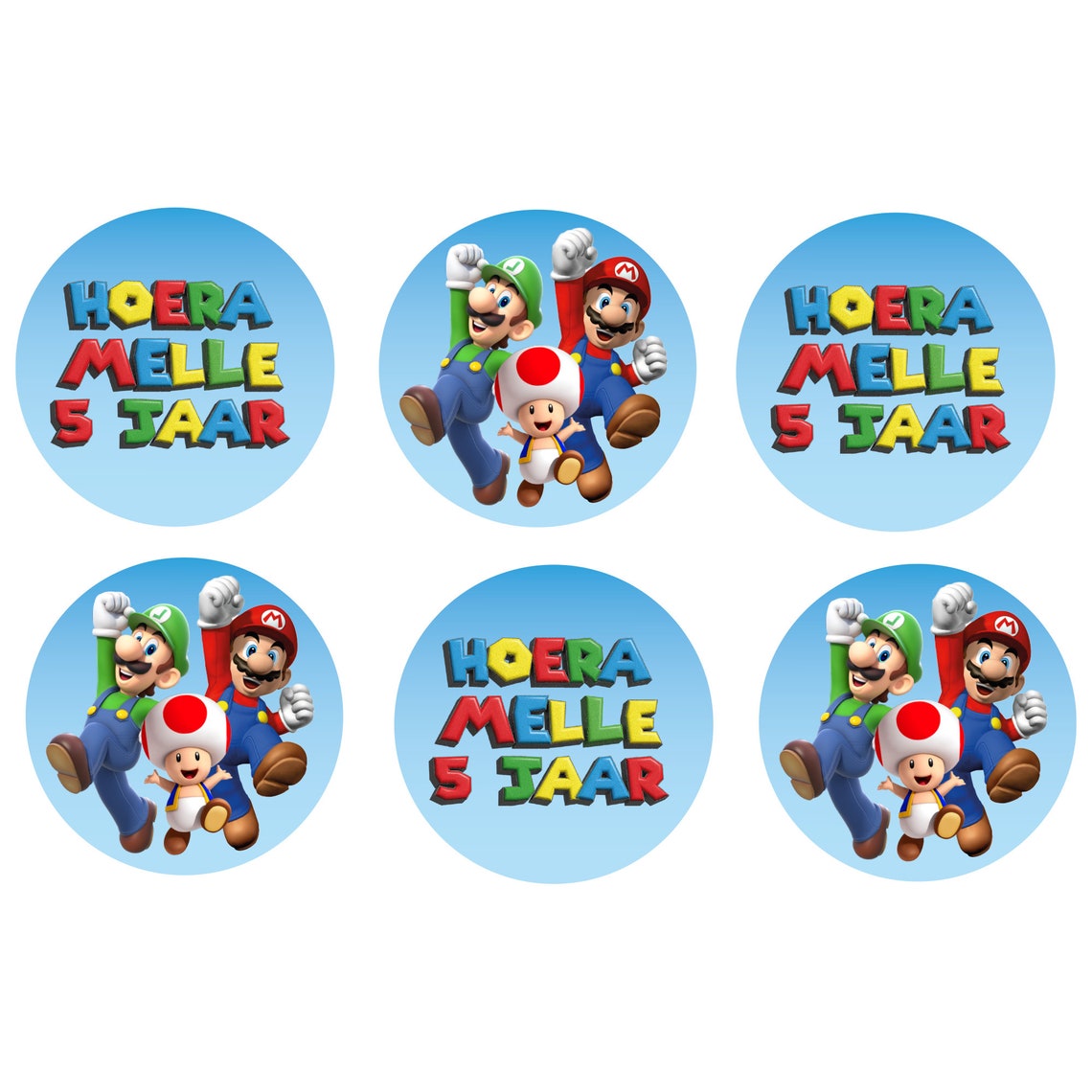 Super Mario Pringles Wrap Chips Treat Personalized Digital File 40gr/1 ...
