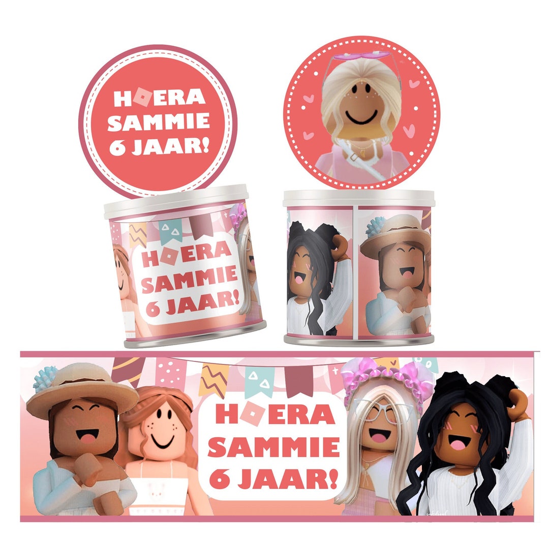 Roblox Girls Pringles Wrapper Chips Treat Birthday - Etsy