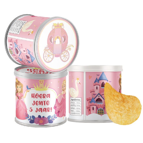Princess Pringles Wrap Chips Treat Personalized Digital File Pringles ...