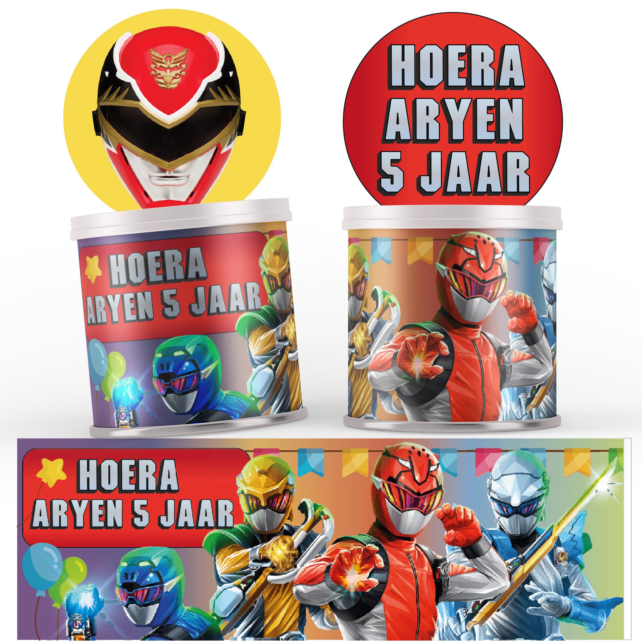 Power Rangers Pringles Wrap Chips Treat Personalized Digital File ...