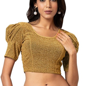 Stretchable Balloon Blouse, Stretchable Blouse, Latest Design Blouse ...