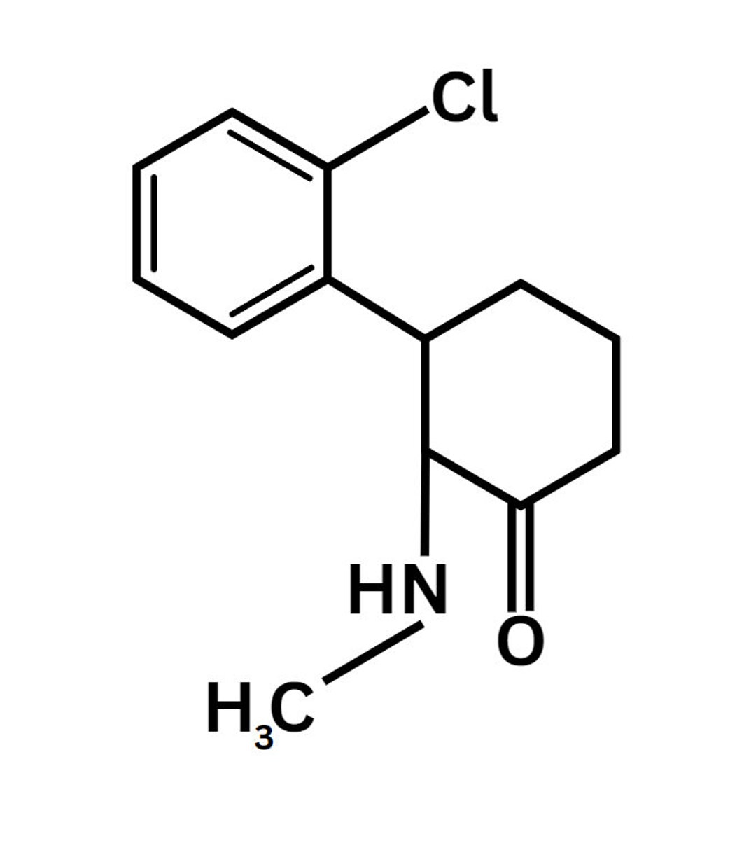Ketamine Molecule Vector File .SVG - Etsy