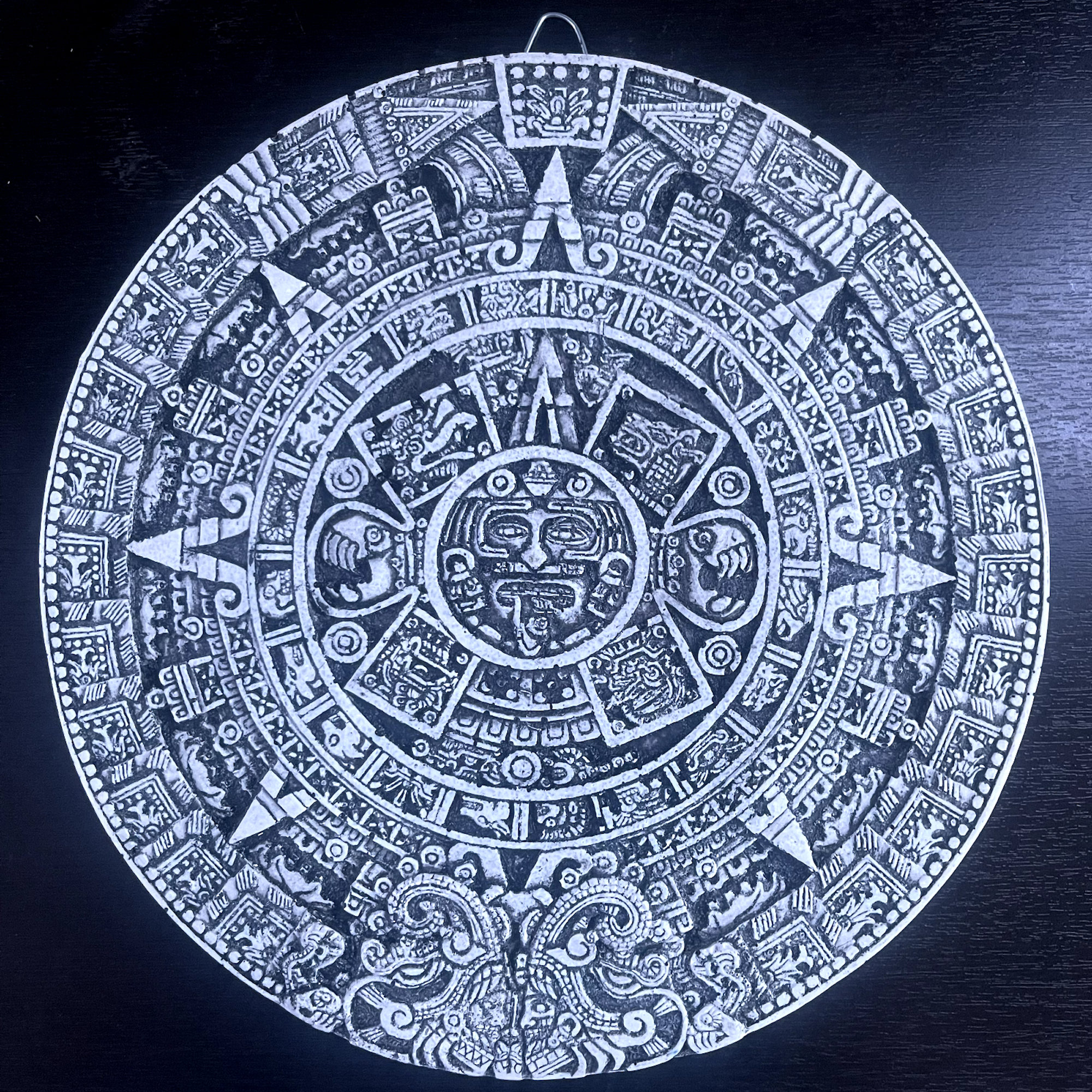 Stone Aztec Calendar - Mexican Wall Decor - Outdoor Wall Decorations ...