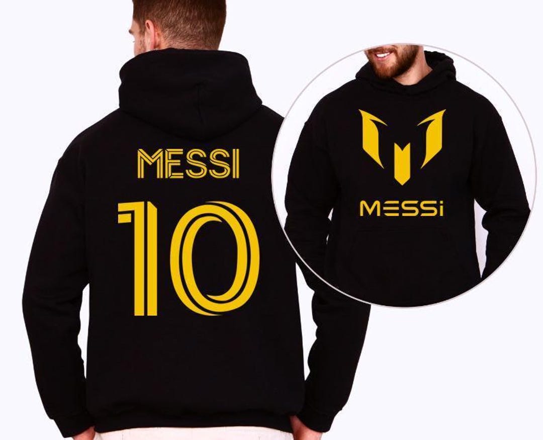 Messi Hoodie, Lionel Messi Sweatshirt, Soccer Hoodie, Adult Soccer ...