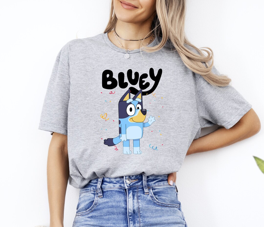 Bluey Party T-shirt, Bluey and Bingo T-shirt, Bluey Family Tees, Custom ...