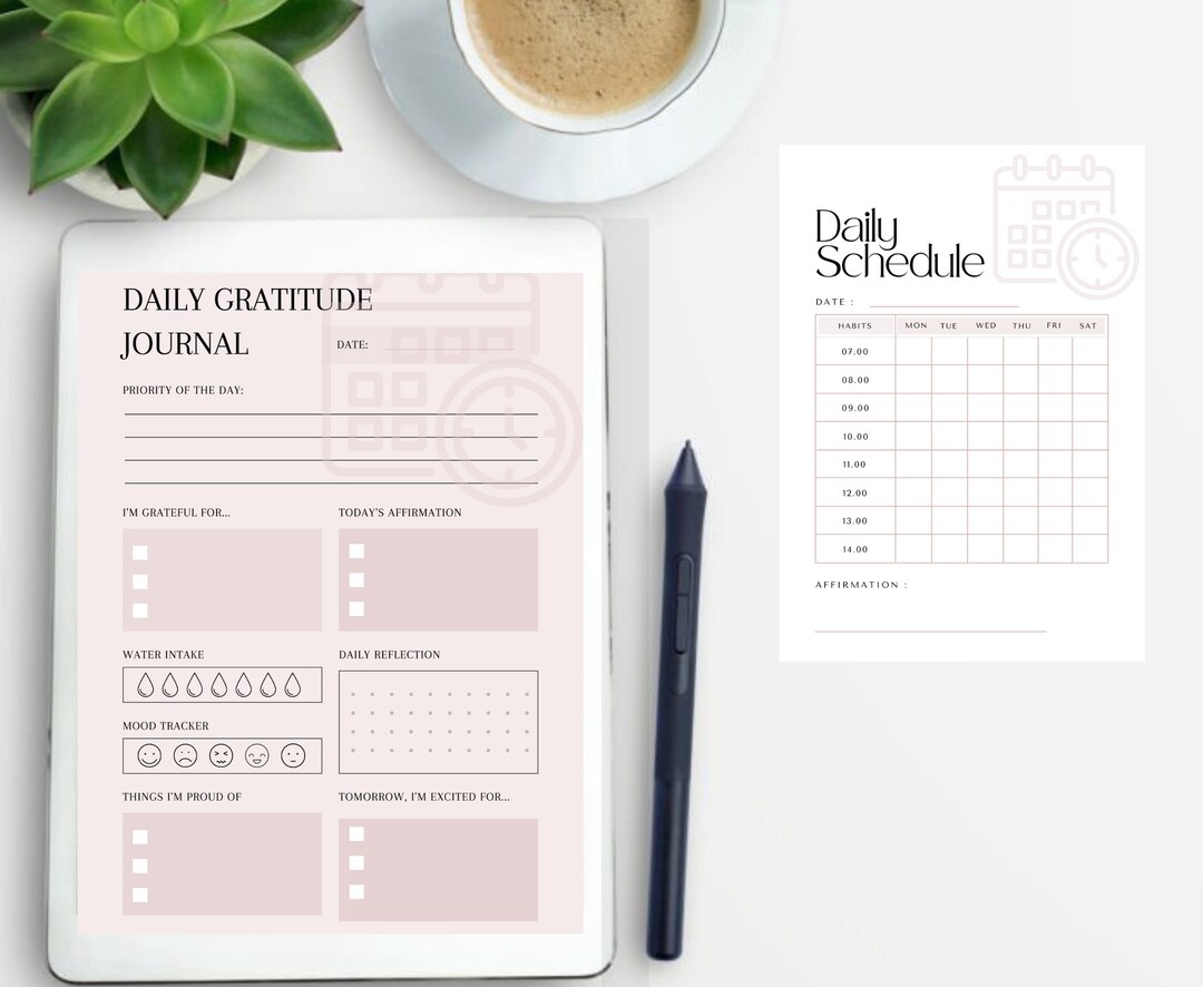 Gratitude Workbook, Journal Printable, Daily Gratitude, Gratitude ...
