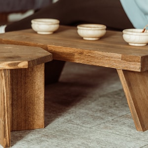 Japanese Low Table, Kang Table, Solid Wood, Small Table, Sitting Small ...