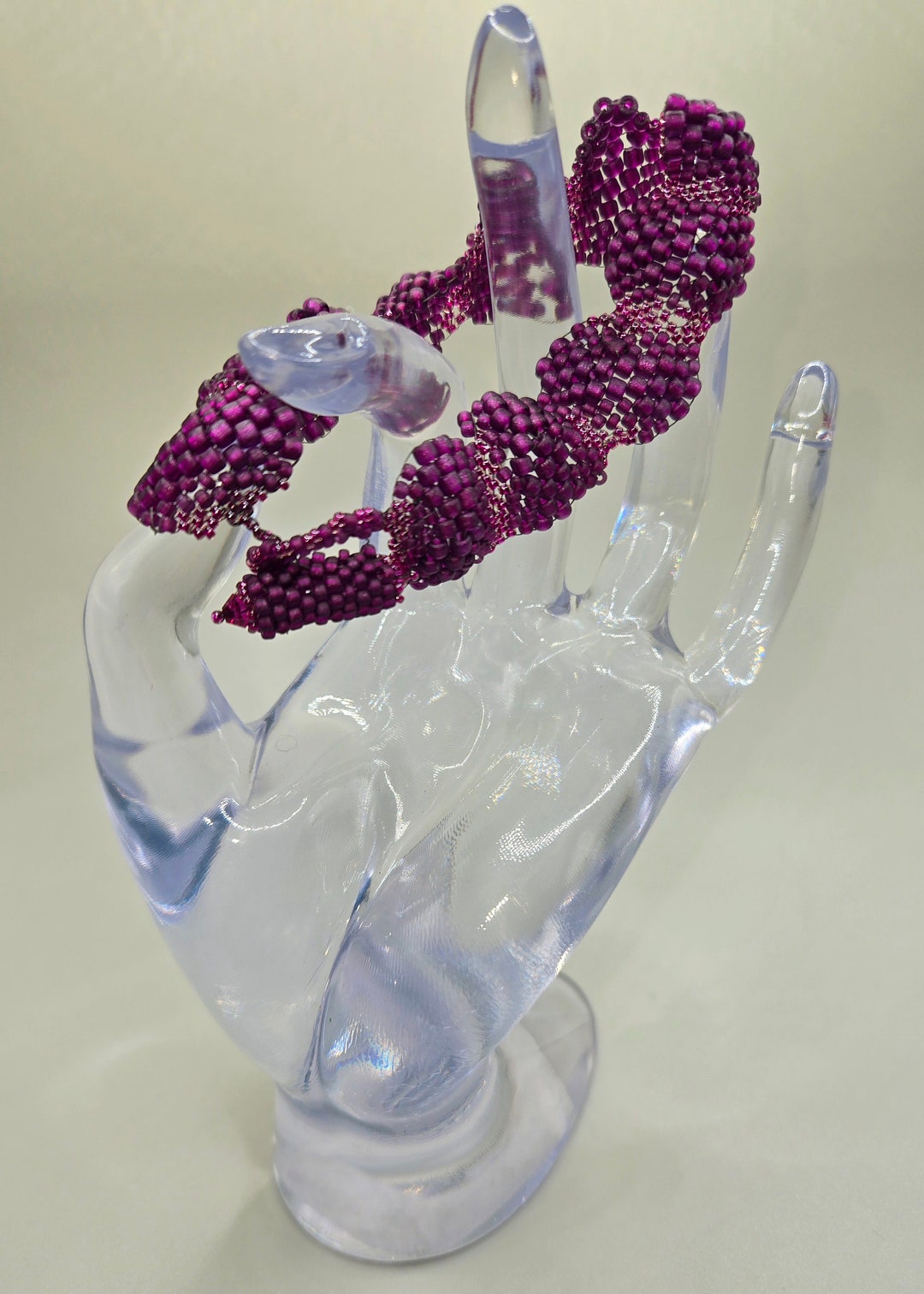 Hand Beaded Bracelet Using a Nora Pero Design and Beaded by Myself. - Etsy
