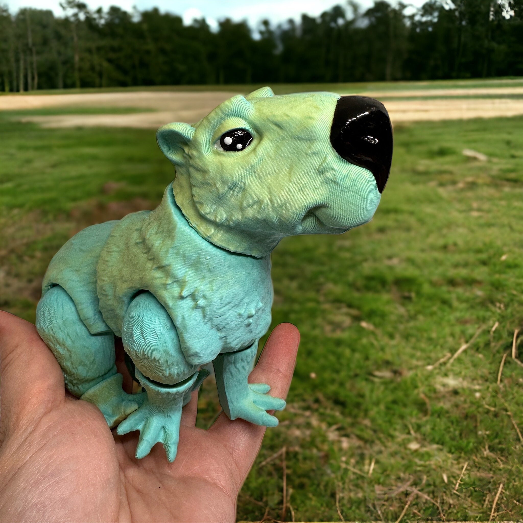 Cute Capybara Fidget Toy Rodent Gift Articulated Sensory - Etsy Australia