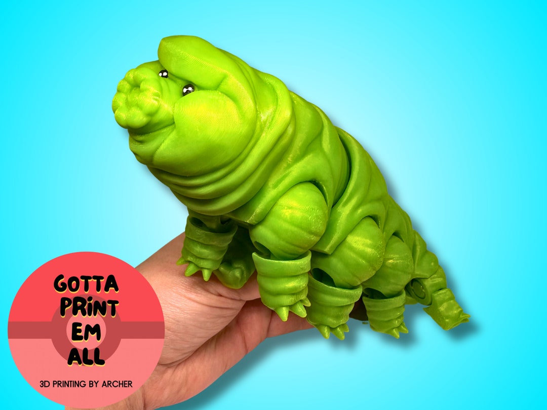 Tardigrade Toy Fidget Toy Water Bear Articulated Sensory Toy Stress ...