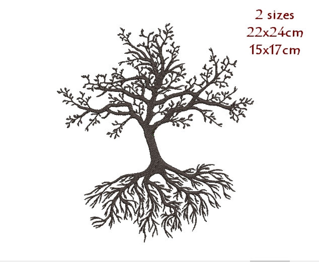 Tree of Life Embroidery Design - Etsy