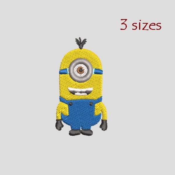 Minion Embroidery Design - Etsy